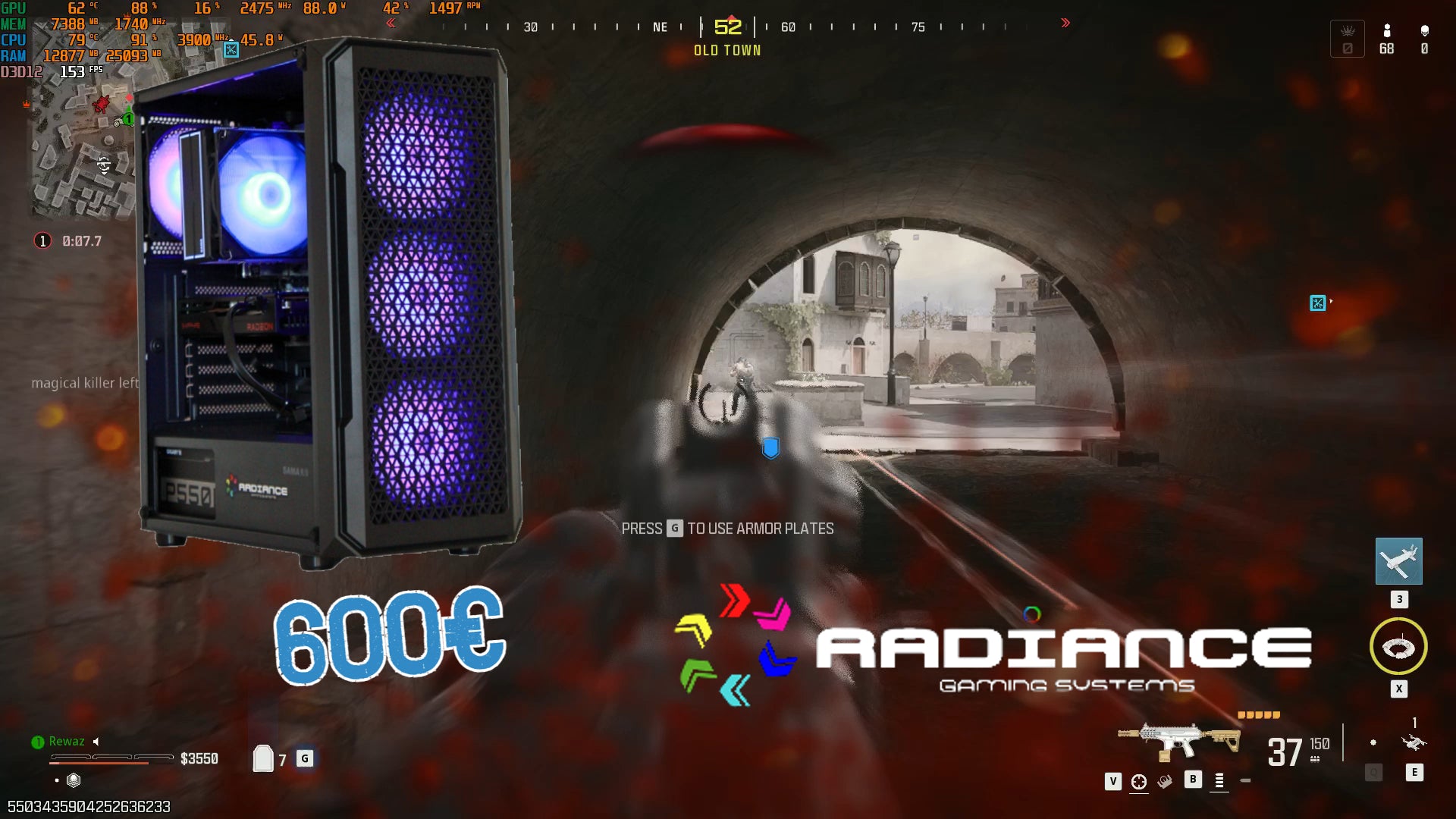 PC Gamer pas cher montés - Radiance Gaming Systems – Radiance Systems